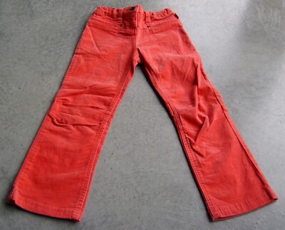 ESPRIT GIRLS WATERMELON PINK SLIM STRAIGHT LEG VELVET PANTS SZ 6 | eBay