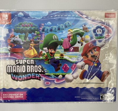 Super Mario Bros Wonder Gamestop Exclusive Stickers And Art Print ...