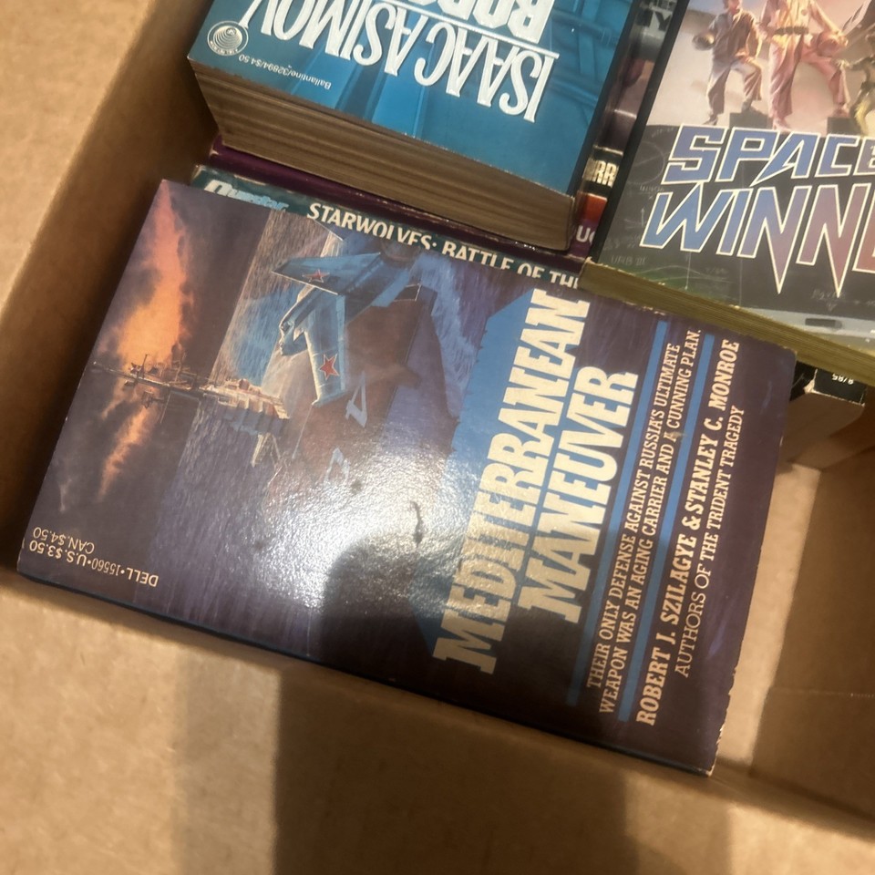 Vintage Sci-Fi Paperback Lot of 18 Star Wars Clancy Shatner Weber | eBay