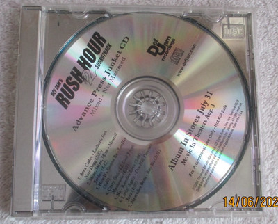 2001 Def Jam's Rush Hour 2 Soundtrack Promo CD Advance Press Junket | eBay