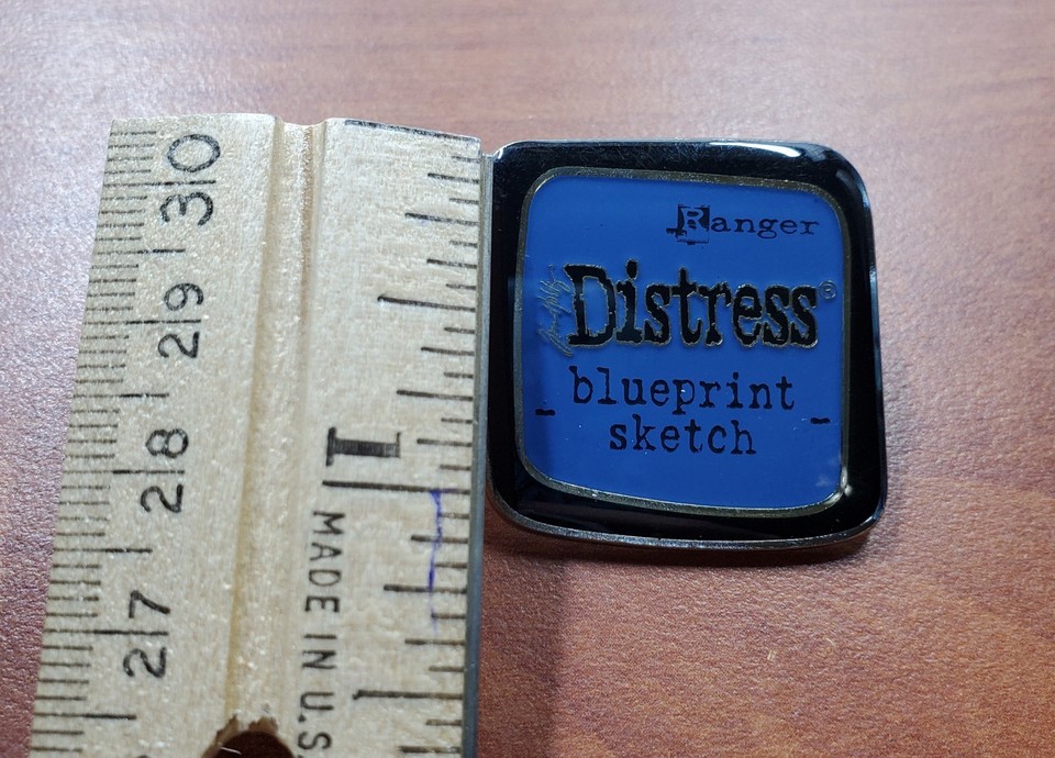 TH4 Tim Holtz Distress Blueprint Sketch Enamel Collector Pin | eBay