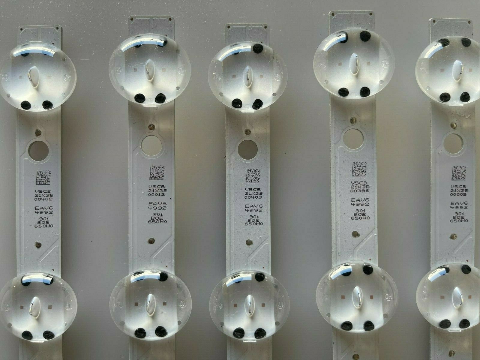 LG 65UN7300PUF LED Backlight Strips (5) AV 65UM73 / EAV64993001 ...