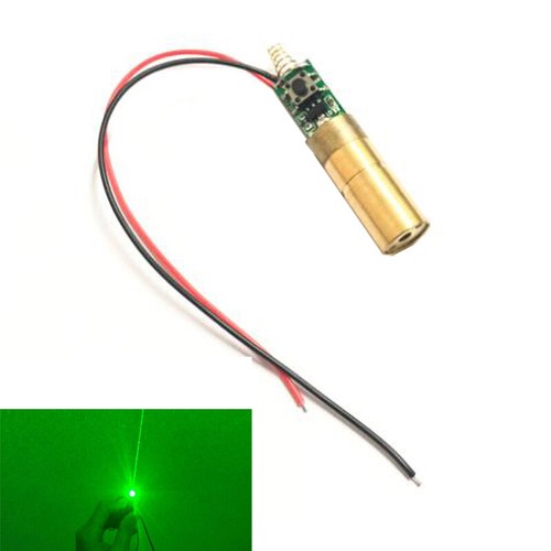 532nm 50mw 12mm Green Laser Diode Module 3V With Switch Transmitter | eBay