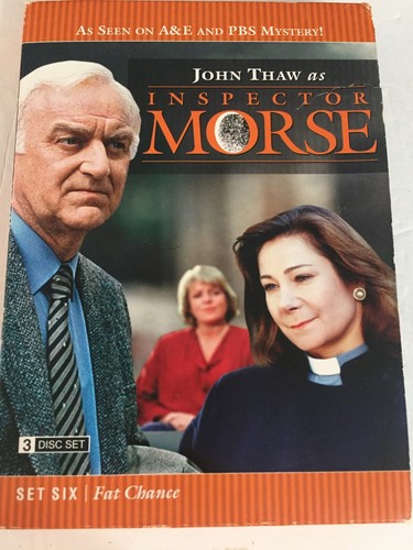 John Thaw as Inspector Morse DVD 3 disc set Ships Free Same Day With ...