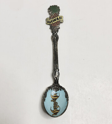 Vintage Hawaii Souvenir Spoon Collectible Pineapple Fish Korea - READ ...