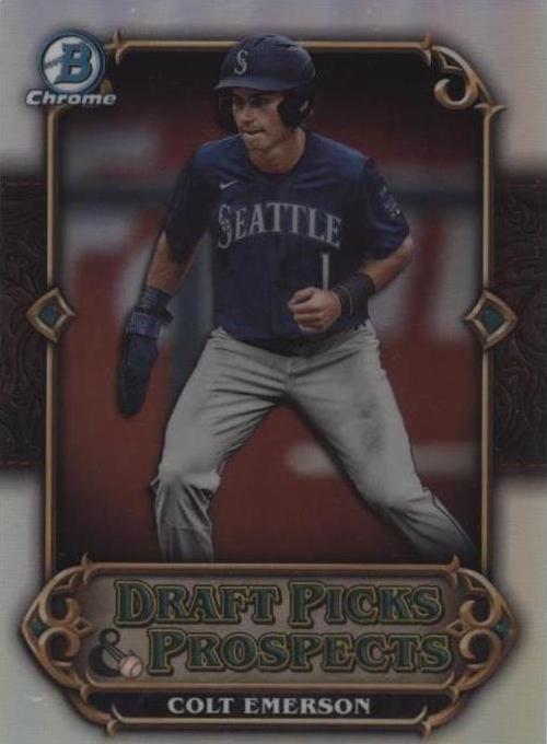 2023 Bowman Draft - Draft Picks & Prospects Colt Emerson #DPP-17 ...
