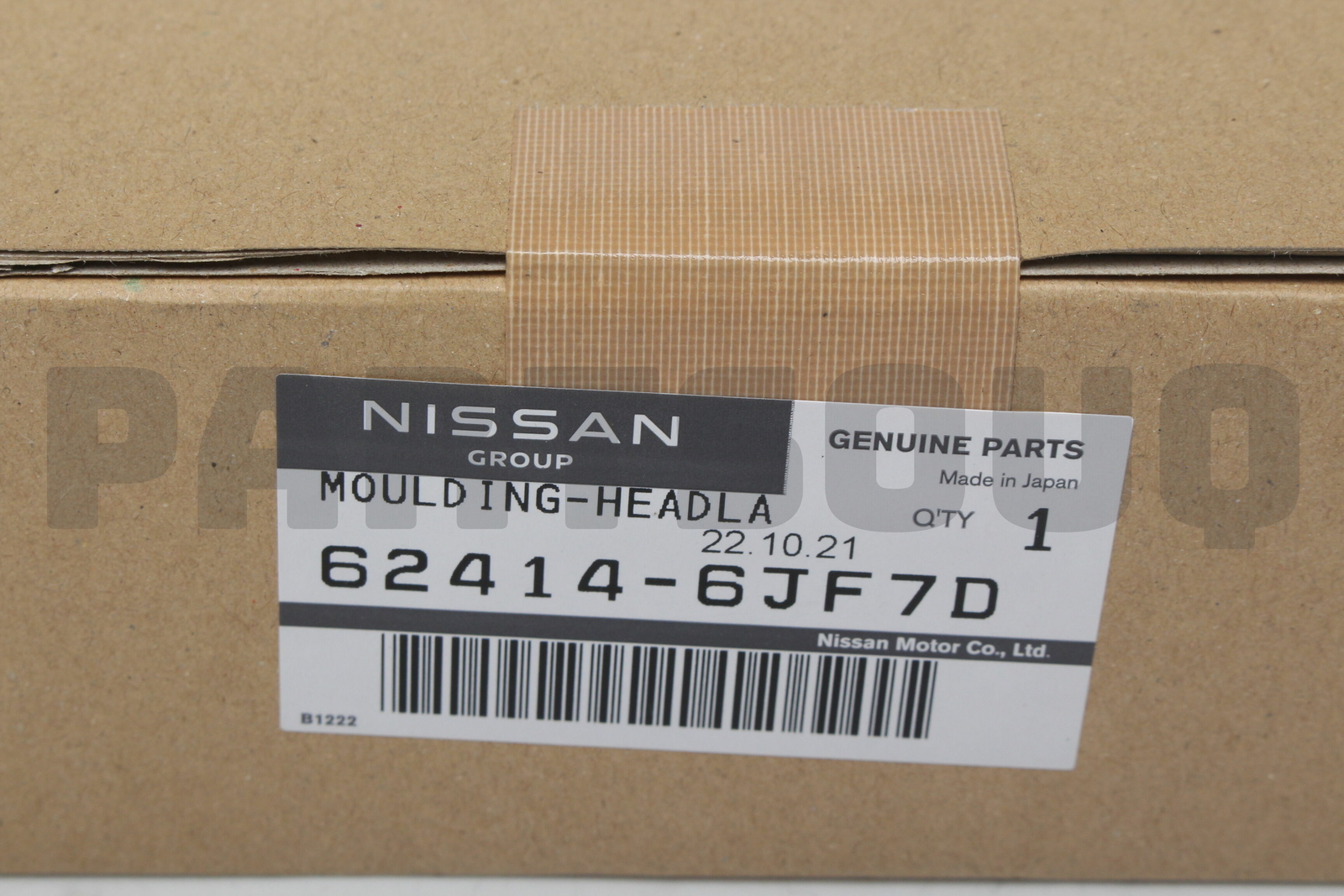 624146JF7D Genuine Nissan MOULDING-HEADLAMP,RH 62414-6JF7D | eBay