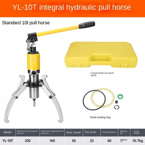 Integral Hydraulic Puller 10T/15T Manual Pulley Bearing Removal ...