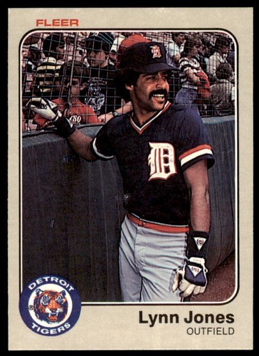 1983 Fleer Lynn Jones . Detroit Tigers #333 | eBay