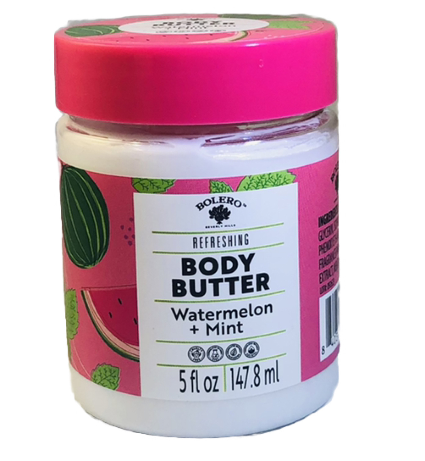 Bolero Watermelon & Mint Body Butter, 5 oz-Brand New-SHIPS N 24 HOURS ...