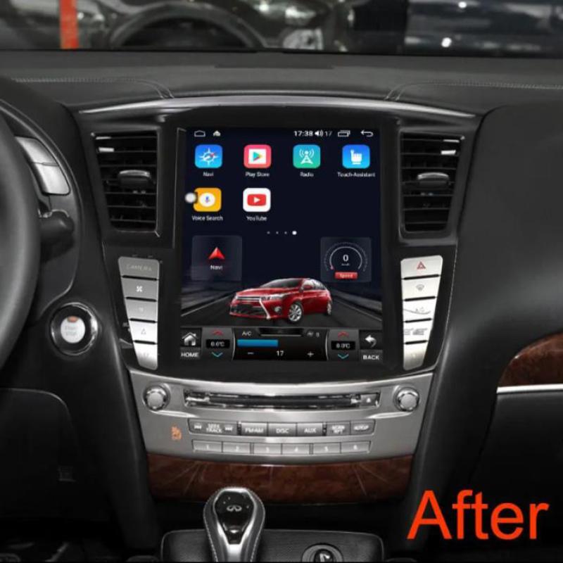 For 2014-2020 Infiniti QX60 JX35 Radio Vertical Screen CarPlay GPS ...