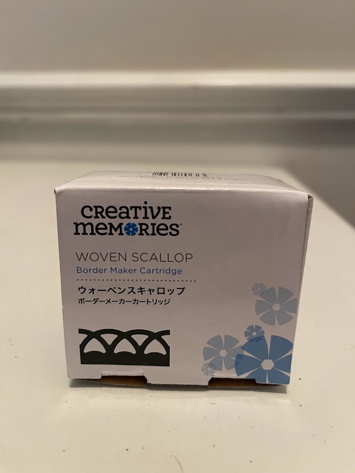 New Creative Memories Woven Scallop Border Maker Cartridge *** | eBay