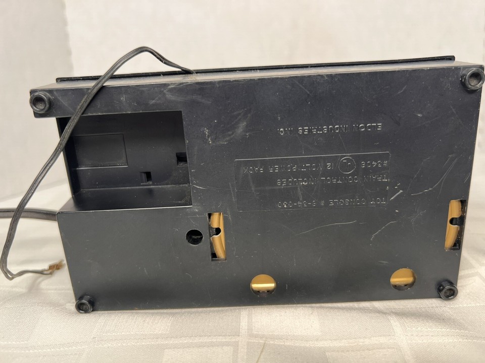 Push Whistle HO Transformer ELDON Model TRAIN CONTROL 12V power pack ...