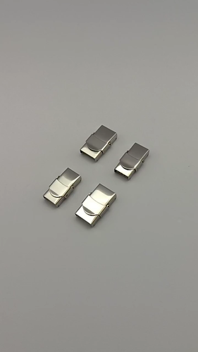 Crimp Jaw Hook Watch Band Clasp - Stainless Steel Fold Over Clasp for ...