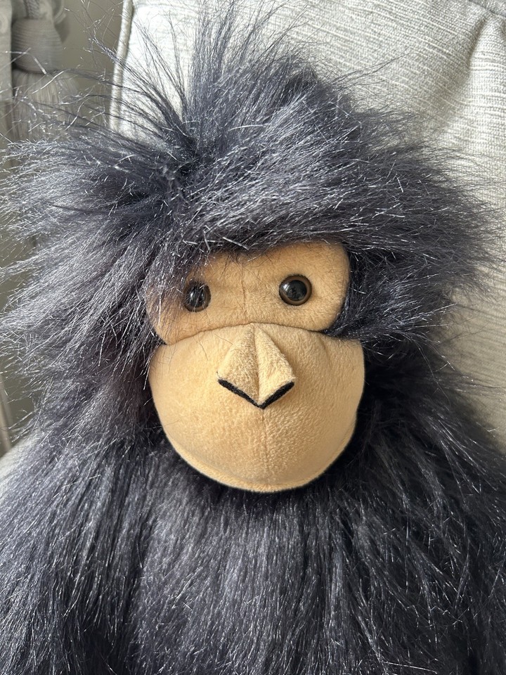Large Hand Puppet Monkey Chimpanzee Full Body Soft Toy 80cm Hand ...