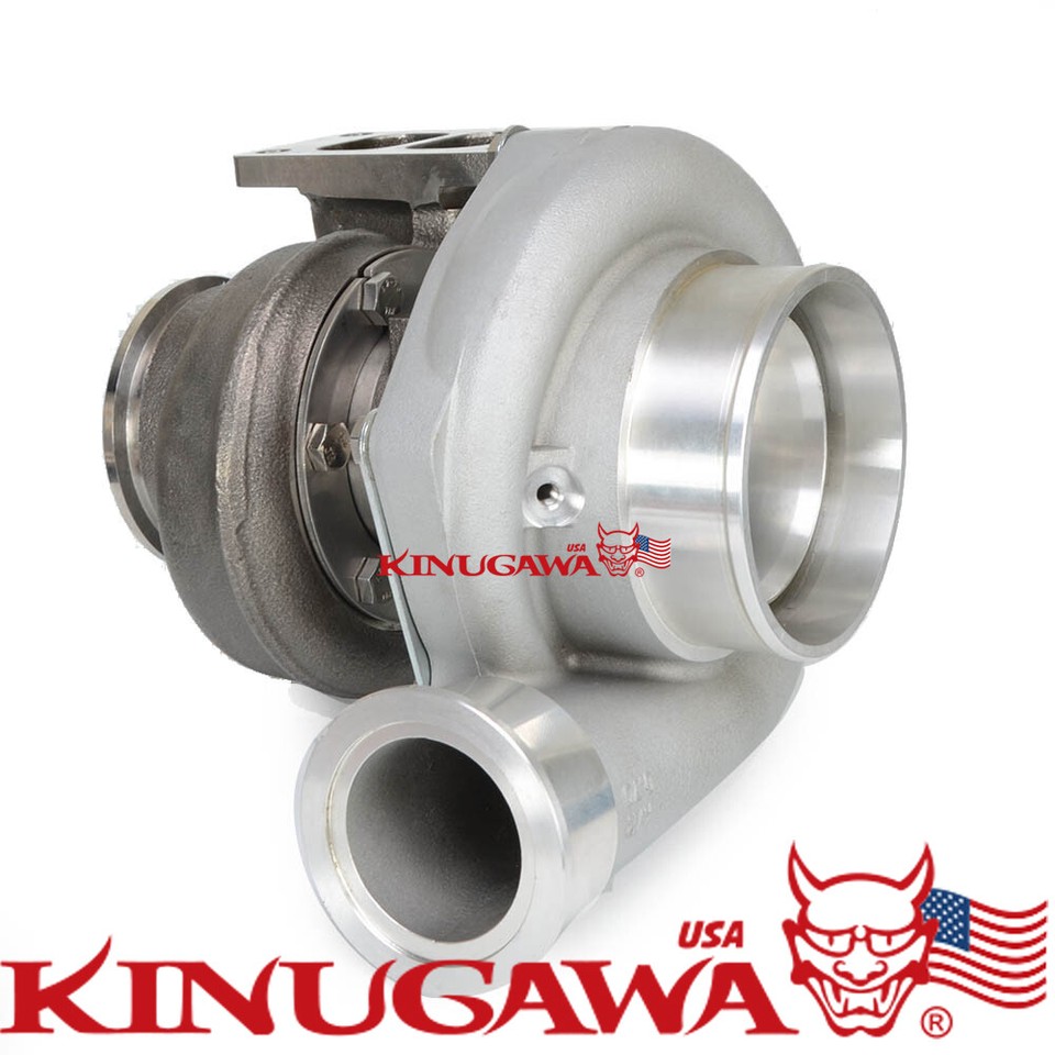 Kinugawa Ball Bearing Turbo GTX3584RS GEN2 T3 V-band Twin scroll AR.83 ...