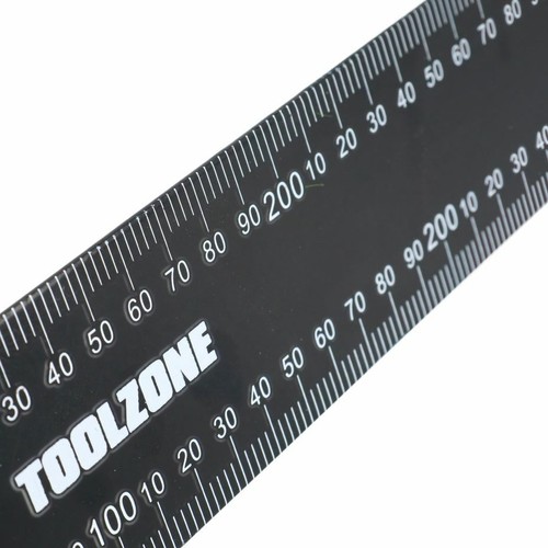 24" x 16" Steel Set Speed Square Rafter Rule Ruler Metric Imperial ...