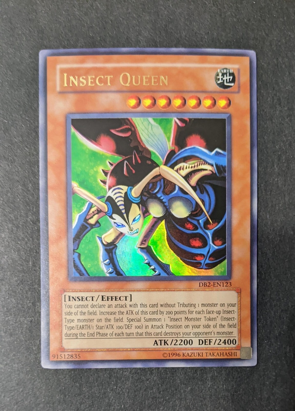 Insect Queen DB2-EN123 Unlimited Dark Beginning 2 Yu-Gi-Oh | eBay