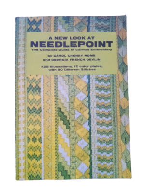 A New Look at Needlepoint by Carol Cheney Rome 1982 Paperback Canvas ...