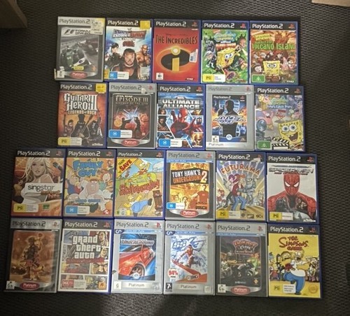 Sony PS2 Playstation 2 Games Selection —— Dropdown Box Selection | eBay ...