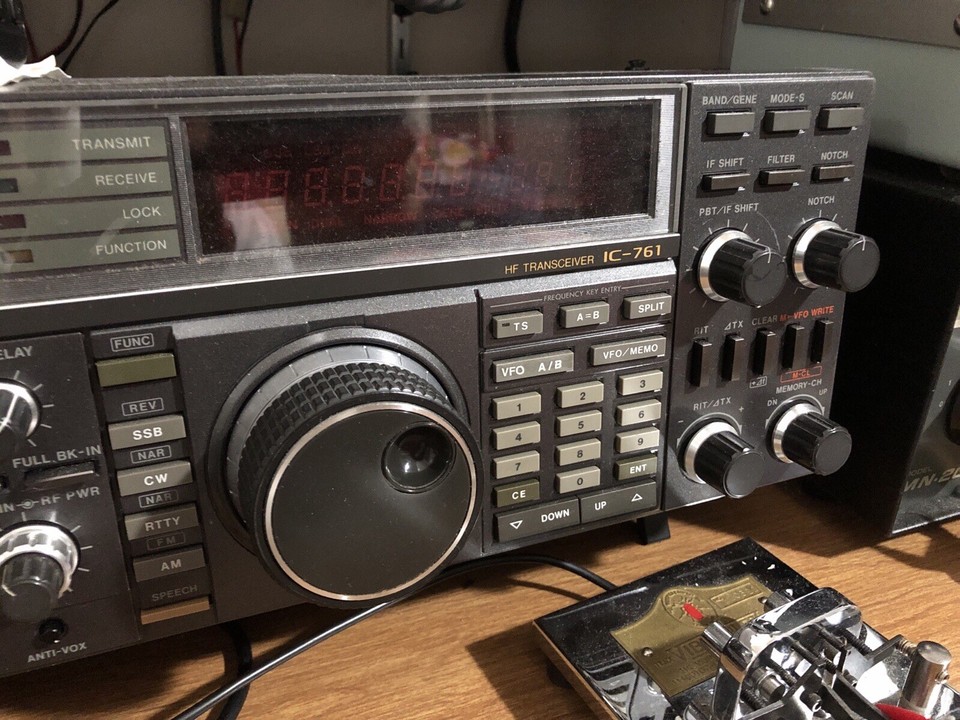 Excellent iCOM -761 With Mic And Manual | eBay