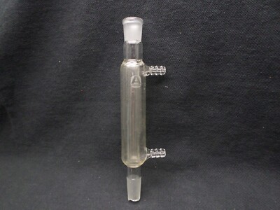 ALDRICH 14/20 Glass Liebig Condenser 200mm OAL 100mm Jacket 9mm OD Hose ...