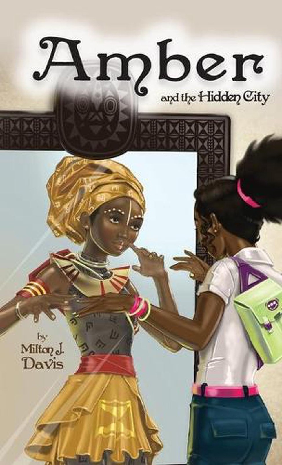 Amber and The Hidden City by Milton Davis (English) Hardcover Book ...