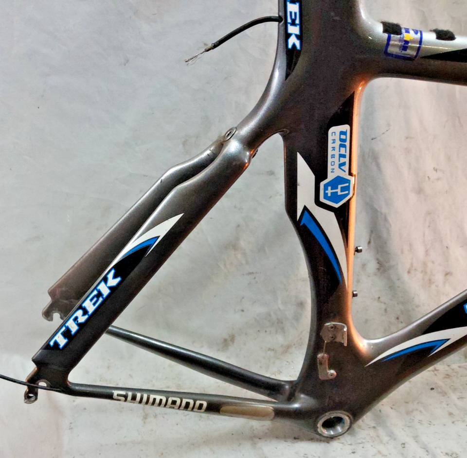 2005 Trek Equinox TT 9 Triathlon Road Bike Frame 60cm Large Carbon Tri ...