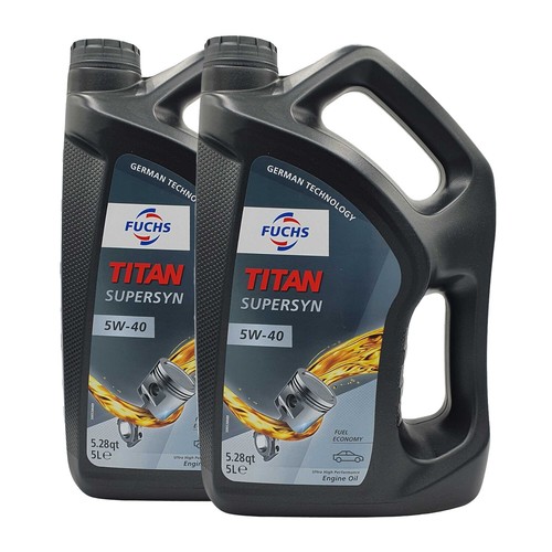FUCHS Titan Supersyn SAE 5W-40 Olio Motore RN0700, RN0710, MB 229.3 ...