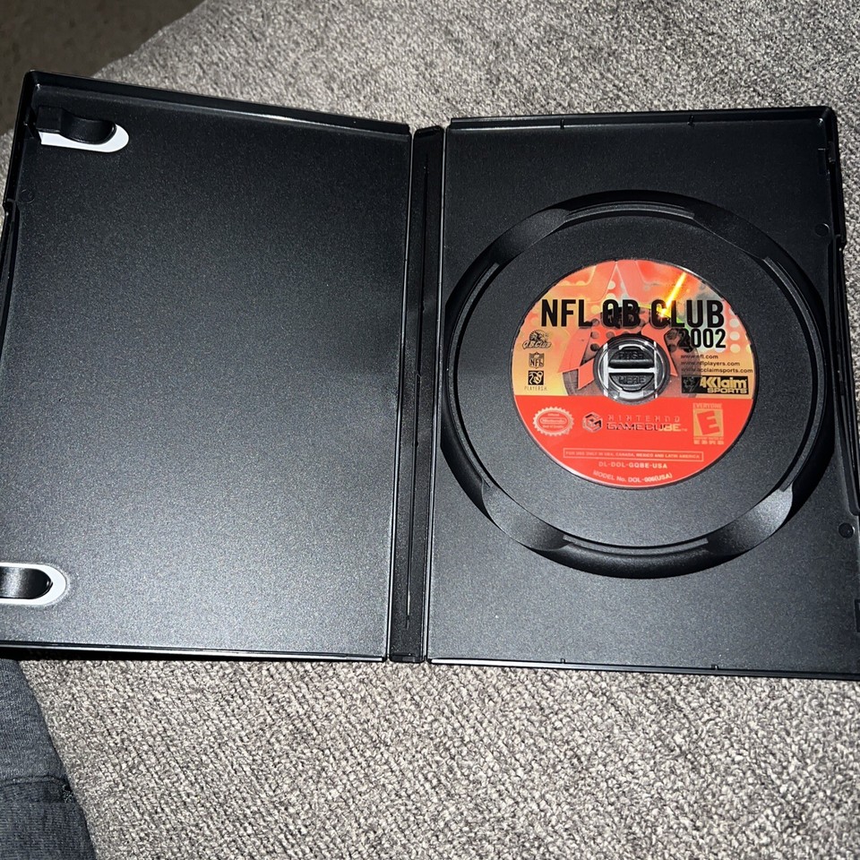 NFL QB Club 2002, 2001, Nintendo GameCube - Reprinted Cover 21481652397 ...
