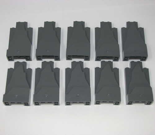 LEGO Lot of 10 ROCK PANELS 2X4X6 Dark Bluish Grey 54782 47847 | eBay