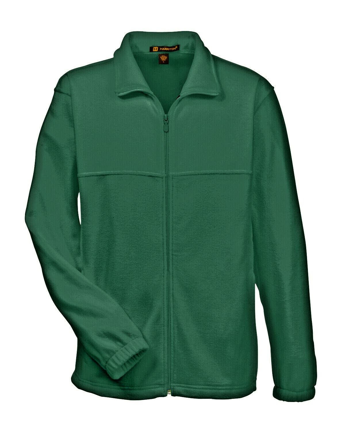 Men's Hunter Green Full zip Fleece Jacket | eBay