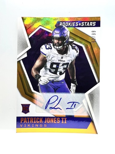 2021 Patrick Jones II Panini Rookies & Stars - Rookies Gold 153 (RC) 81 ...