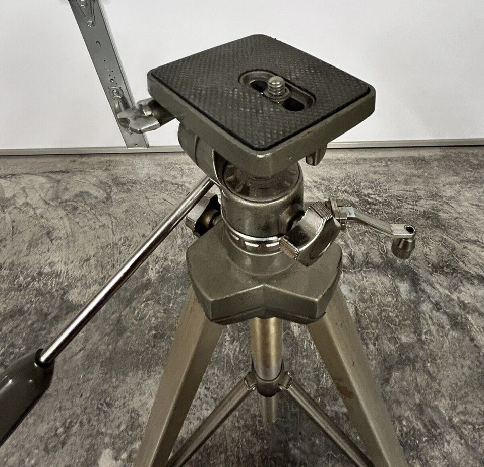 Vintage Sunset Model GD-3000 Camera Tripod With Pan Tilt Head Used | eBay