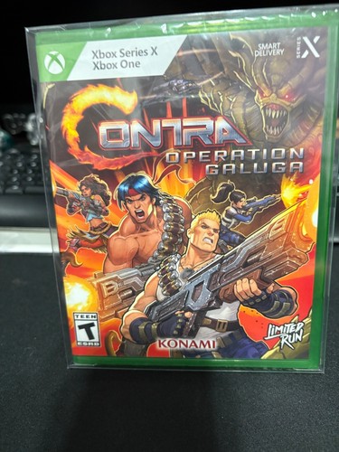 Xbox Contra: Operation Galuga Limited Run #16 BRAND NEW | eBay