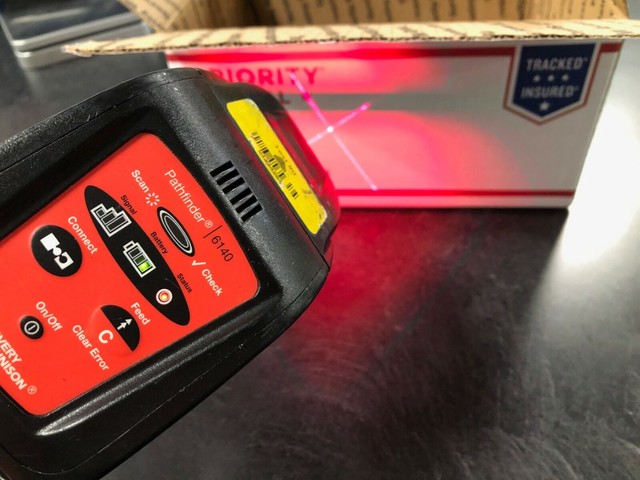 Avery-Dennison Monarch Pathfinder 6140 Handheld Portable Printer ...