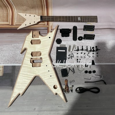 Razorback Electric Guitar Kits Basswood body Maple cap Neck Rosewood ...