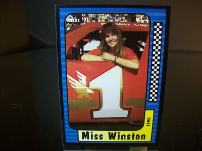 NASCAR Sandi Fix Miss Winston Maxx Race Cards 1991 Card #168 | eBay