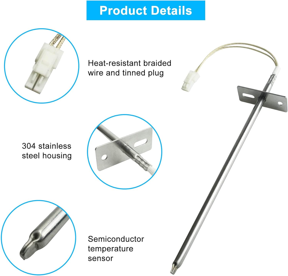 W10833885, W10586204 For Whirlpool Replacement Range Oven Temperature ...