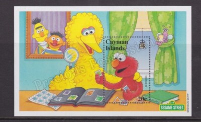 CAYMAN ISLANDS MNH MINT STAMP SHEET SESAME STREET BIG BIRD ELMO | eBay