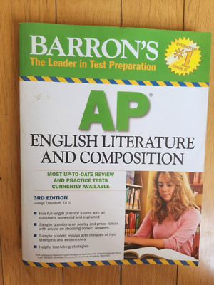 Barron's AP English Literature and Composition - 3rd Edition | eBay