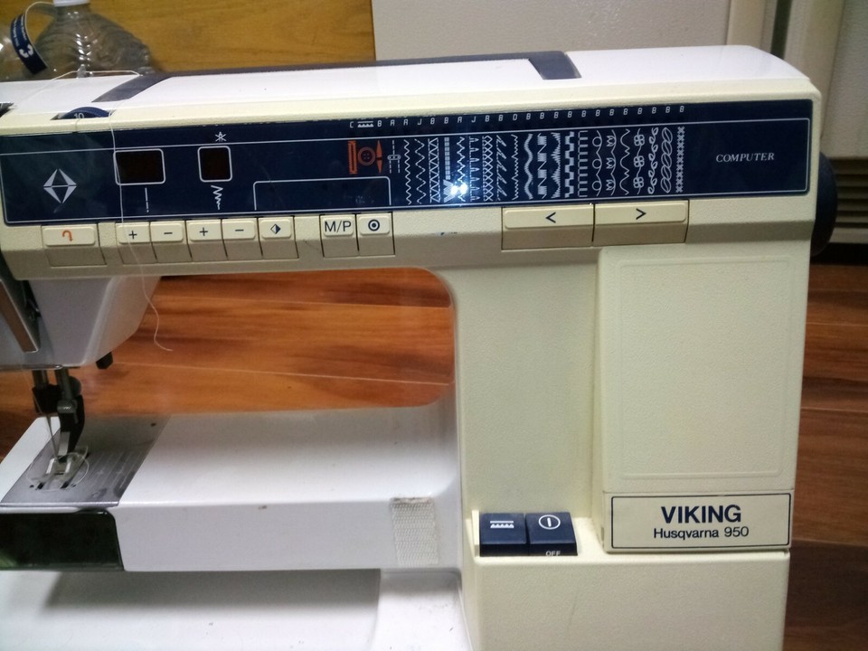 VIKING HUSQVARNA PRISMA 950 SEWING MACHINE ONLY WITH NO EXTRAS, NO ...