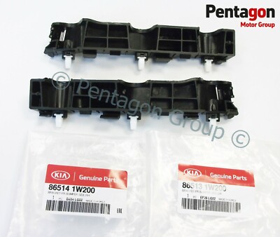 Genuine Rio 11-17 RH & LH Front Bumper Side Mounting Bracket 865141W200 ...