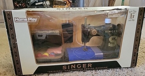 Singer Original Chainstitch Toy Sewing Machine Model A 2401 Home Play ...