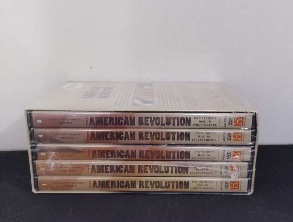 The American Revolution (DVD 5-Disc Box Set, 2005) History Channel New ...