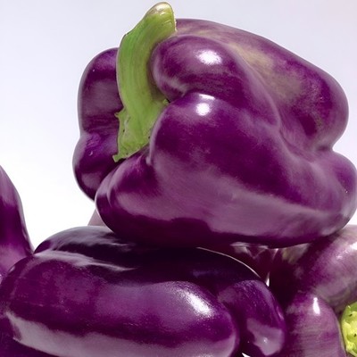 50 Heirloom Purple Beauty Bell Pepper Seeds - Home Garden Favorite ...