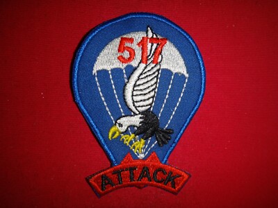 US Army 517th PARACHUTE INFANTRY Regiment ATTACK Patch | eBay Australia
