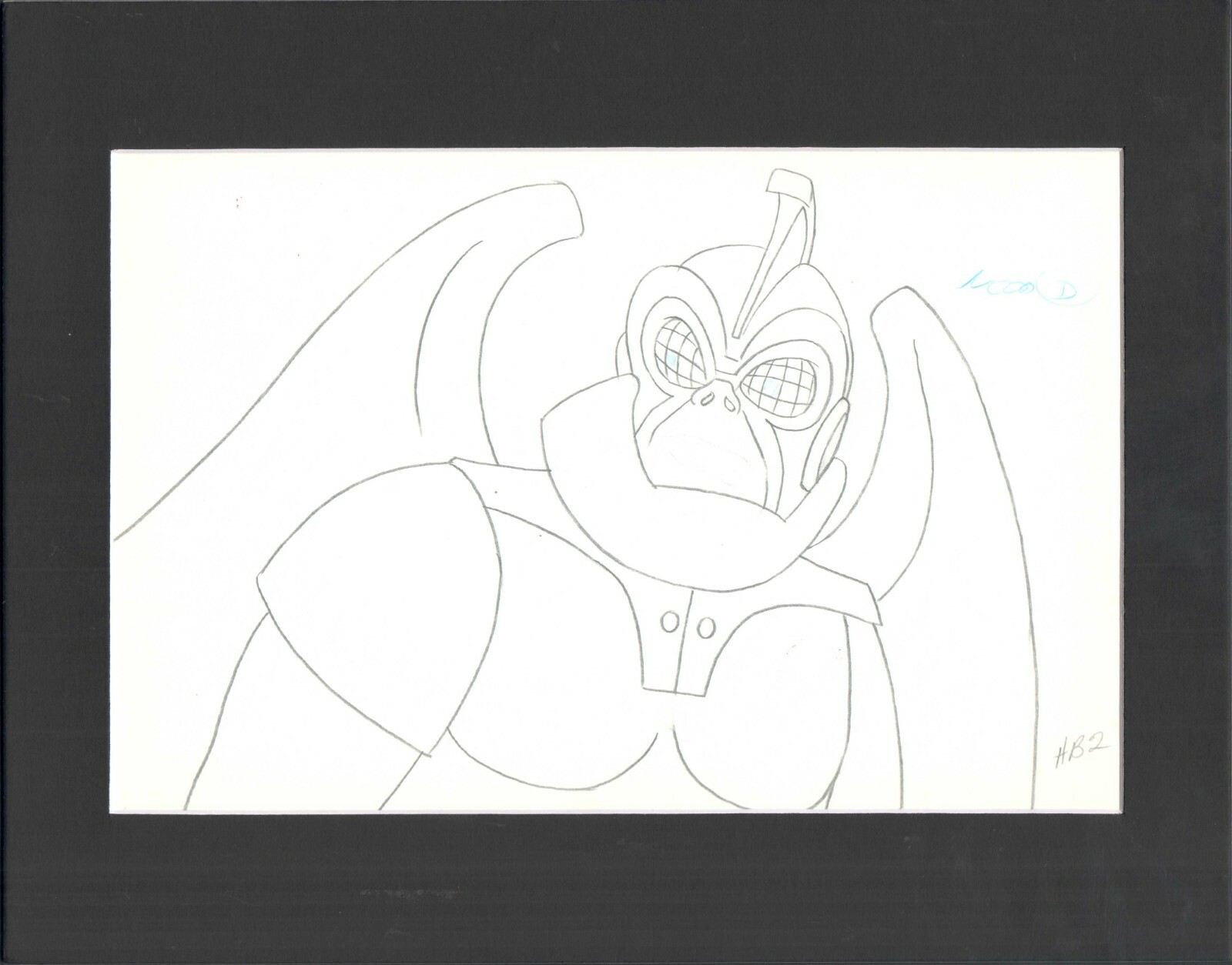 Space Stars Finale Uglor production animation cel drawing 1981 HANNA ...
