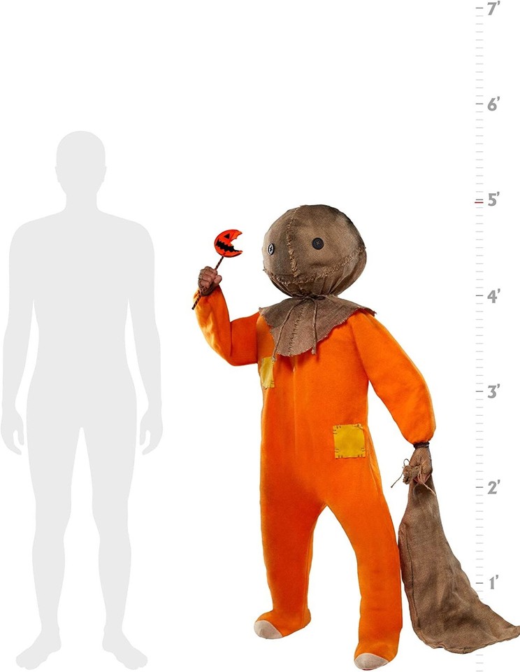 Spirit Halloween Prop 4.3 Ft Trick 'r Treat Sam Animatronic NEW IN BOX ...