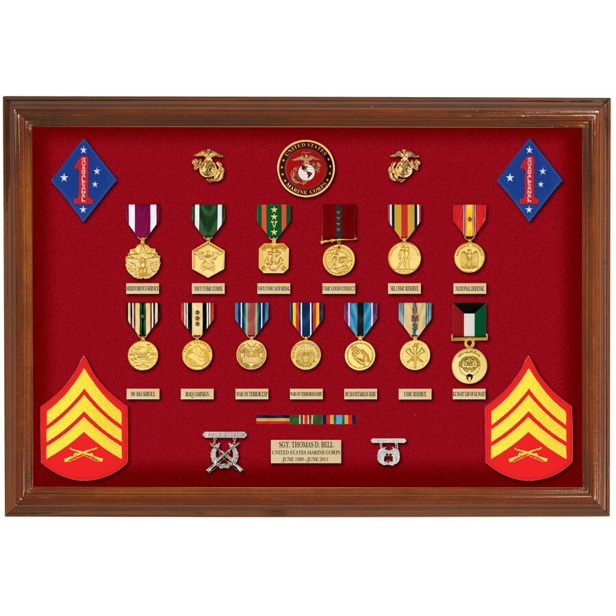 "The Ultimate" 16x24 Shadow Box Red Background | eBay
